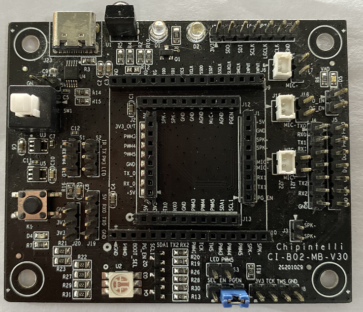 CI-B02-MB Evaluation Kit - Chipintelli Documentation Center