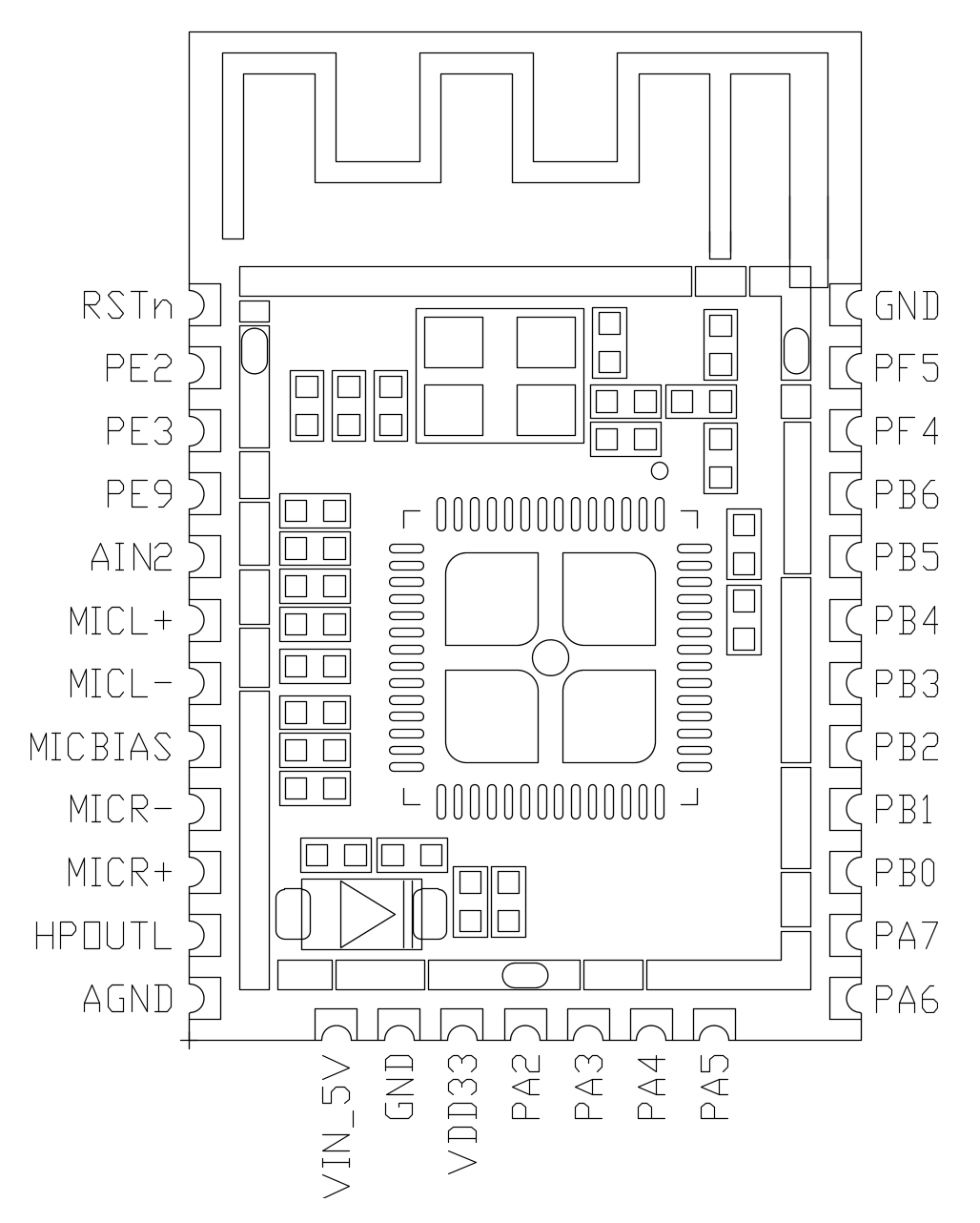 CI-E0XGT02S Module Datasheet - Chipintelli Documentation Center